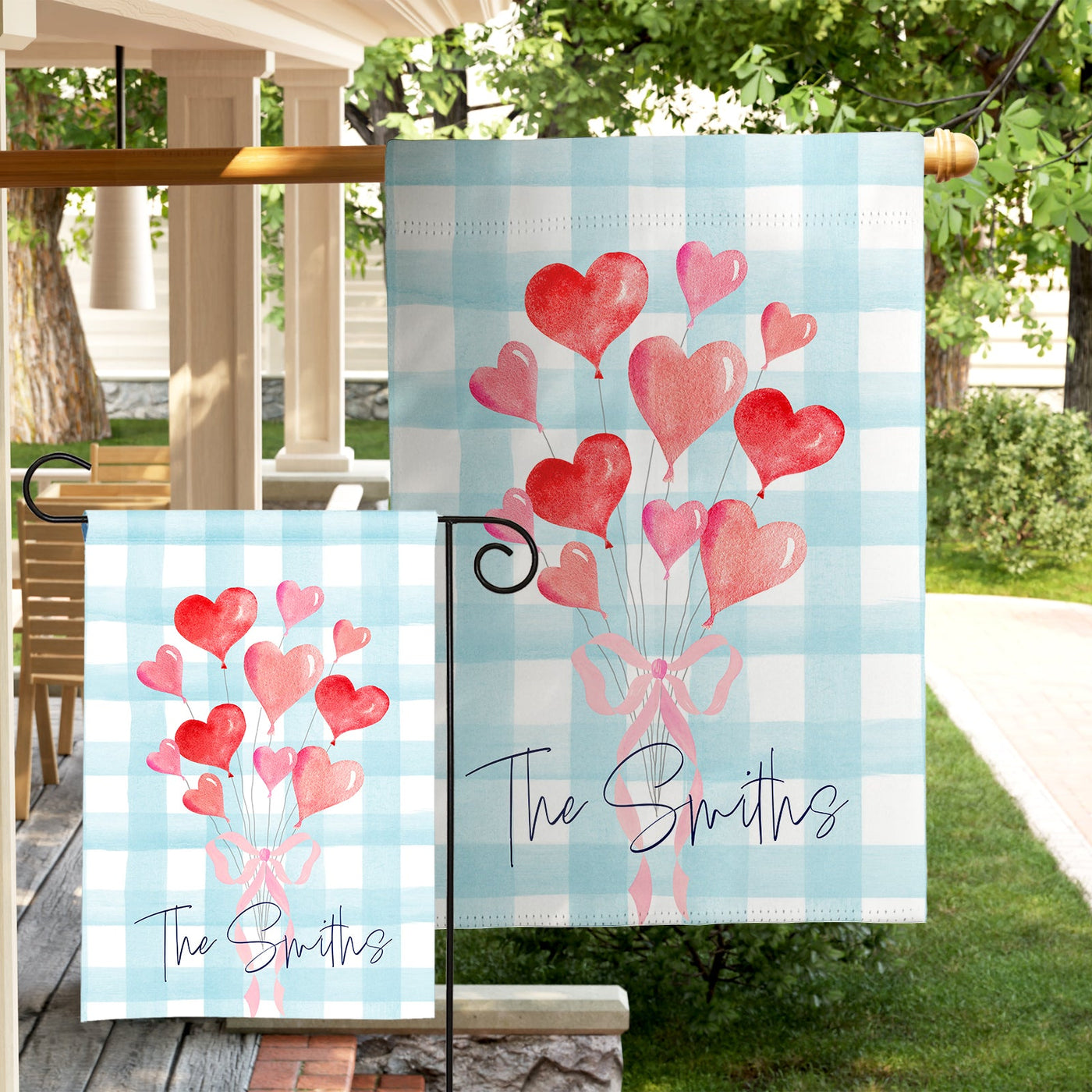 Valentine’s Day Garden Flags, Doormats & Door Hangers